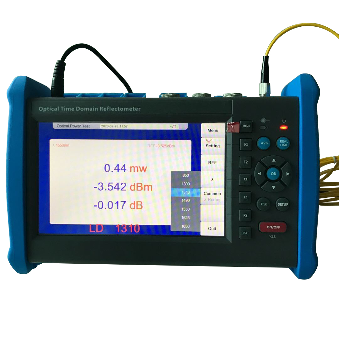 5 in 1 WF6000 OTDR standard with laser source, power meter, VFL and ...